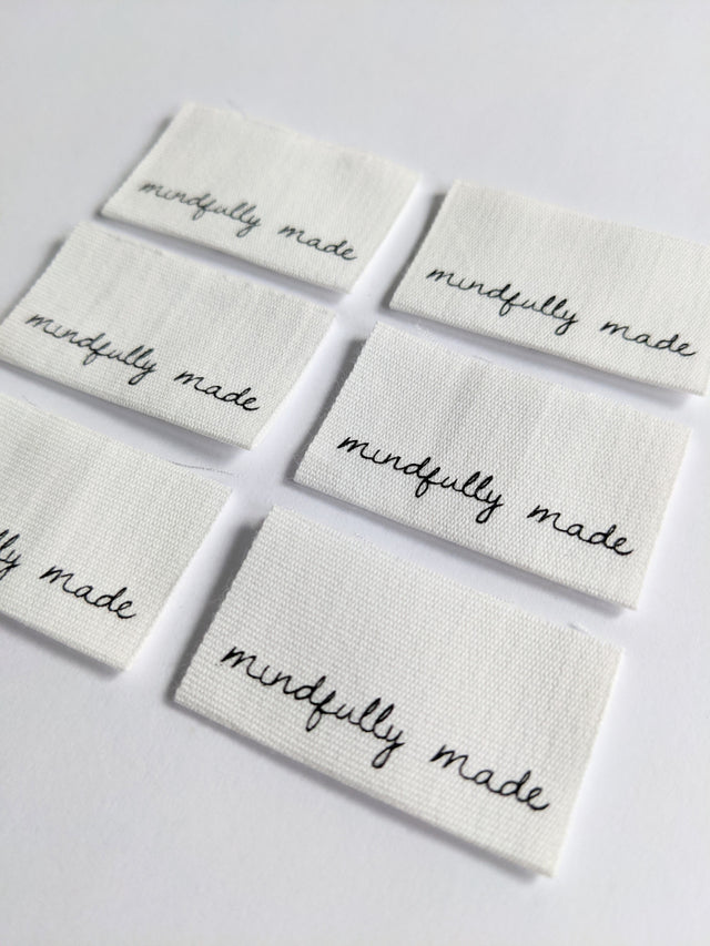 Intensely Distracted Mindfully Made Label – House of Cloth