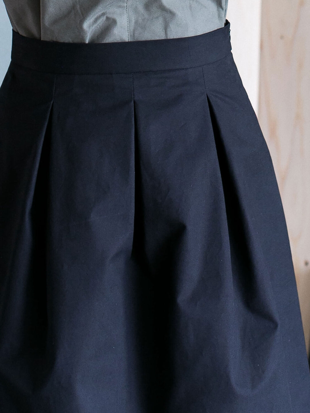 Three Pleat Skirt Pattern by The Assembly Line – House of Cloth