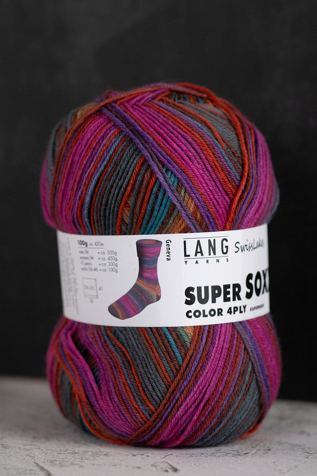 Super Soxx Color 4ply Superwash Geneva – House of Cloth